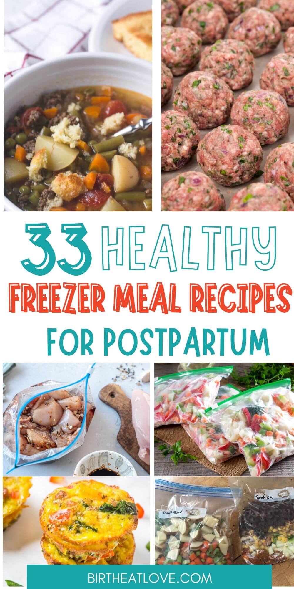 21 Healthy Freezer Meals For New Moms Birth Eat Love