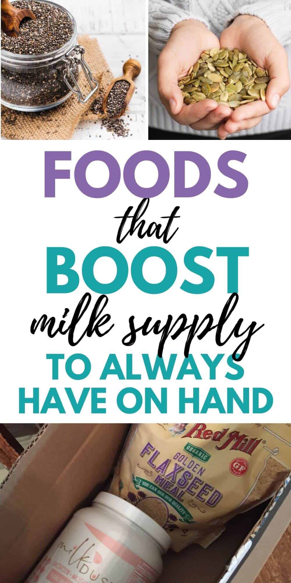 6 Foods to Boost Milk Supply (to always have on hand) - Birth Eat Love