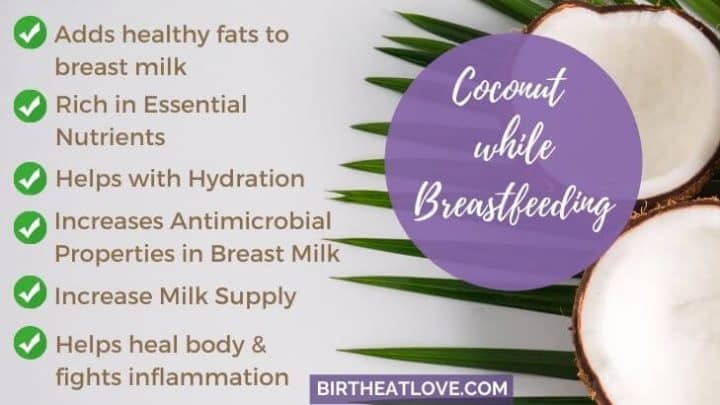 6 Ways Coconut Can Help Breastfeeding Moms - Birth Eat Love