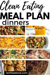 Clean Eating Family Meal Plan (7 Day) - Birth Eat Love