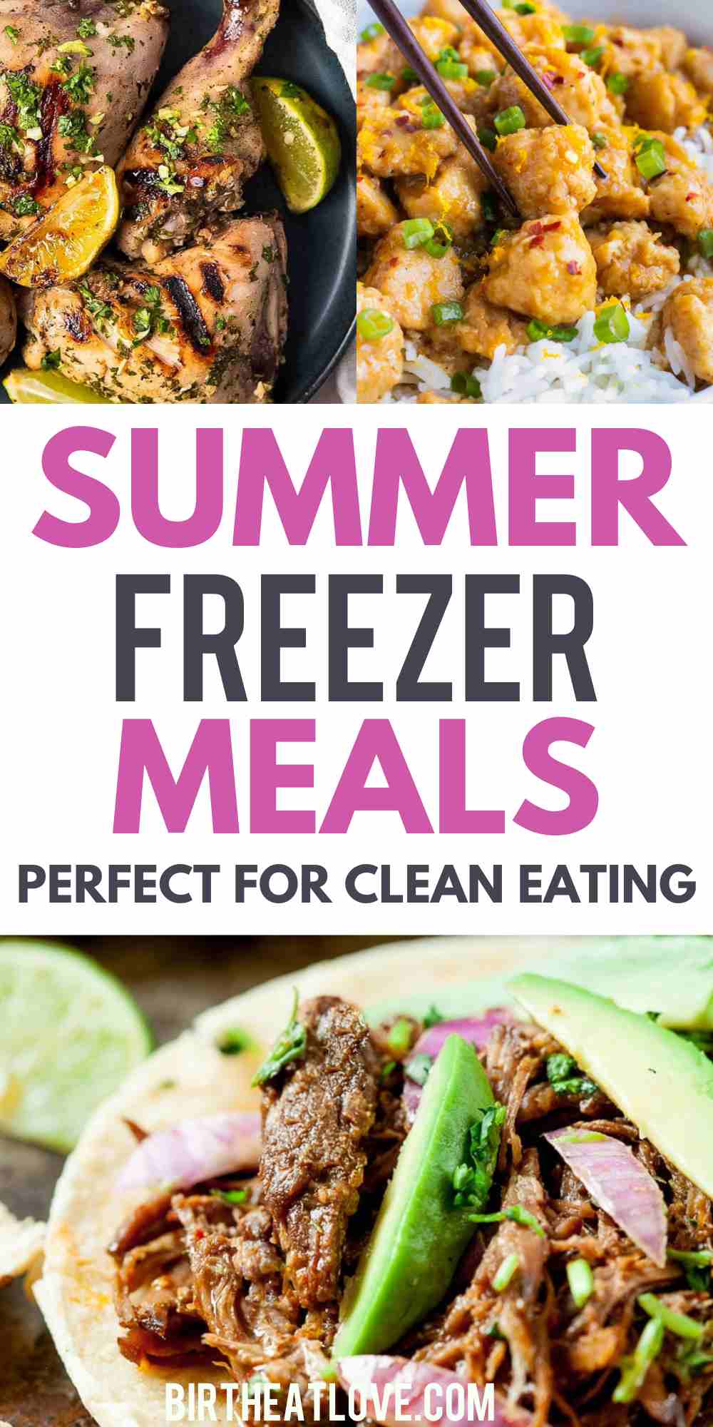 21 Summer Freezer Meals (So you can stay out the kitchen) - Birth Eat Love