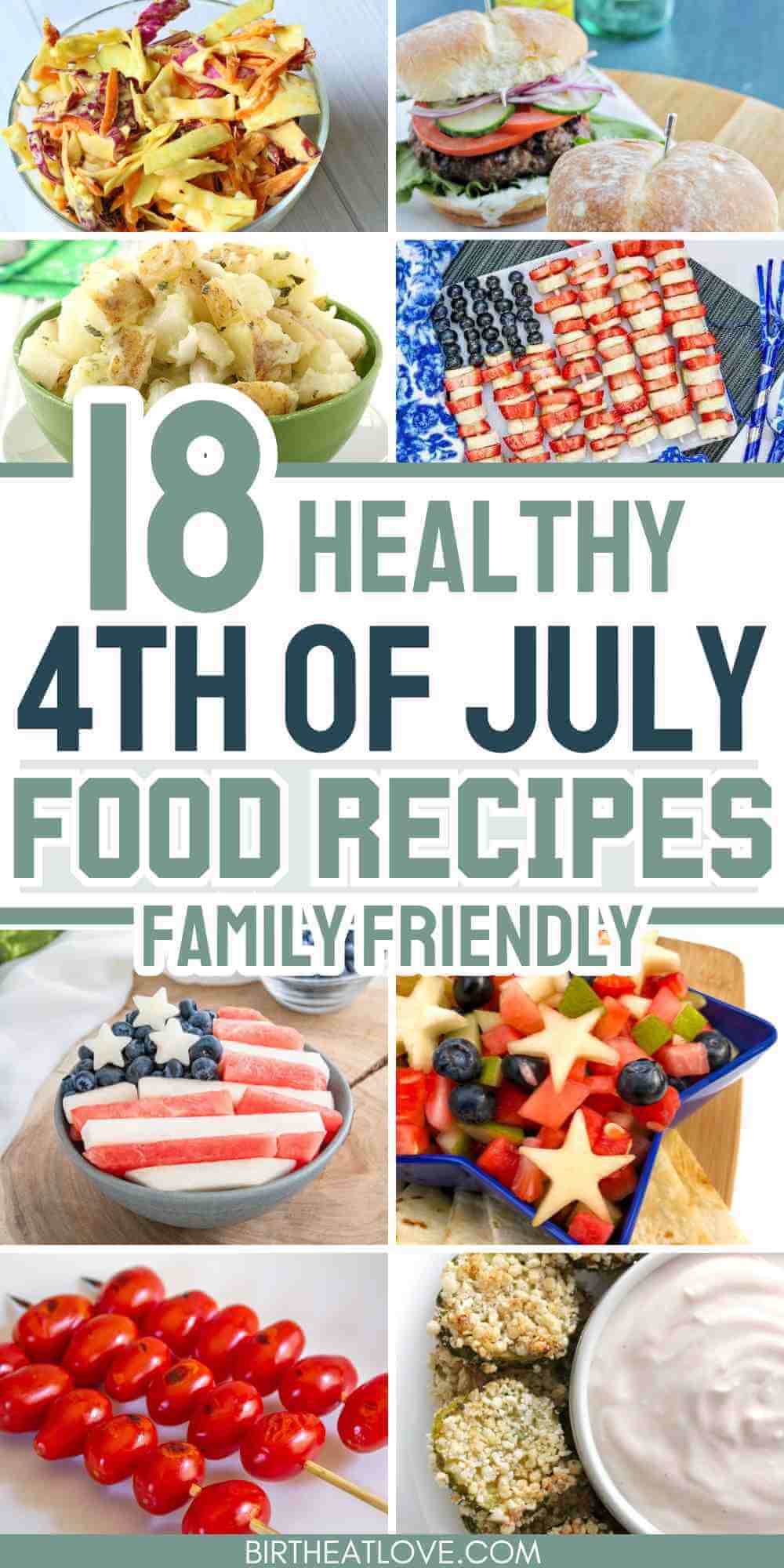 Healthy 4th of July Food Ideas for Backyard Barbeque - Birth Eat Love