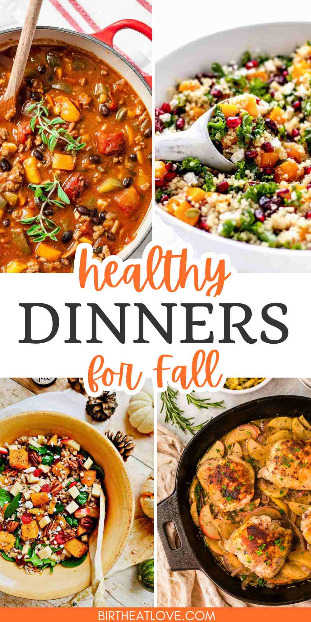 24 Healthy Fall Dinner Recipes for Cozy Autumn Meals - Birth Eat Love