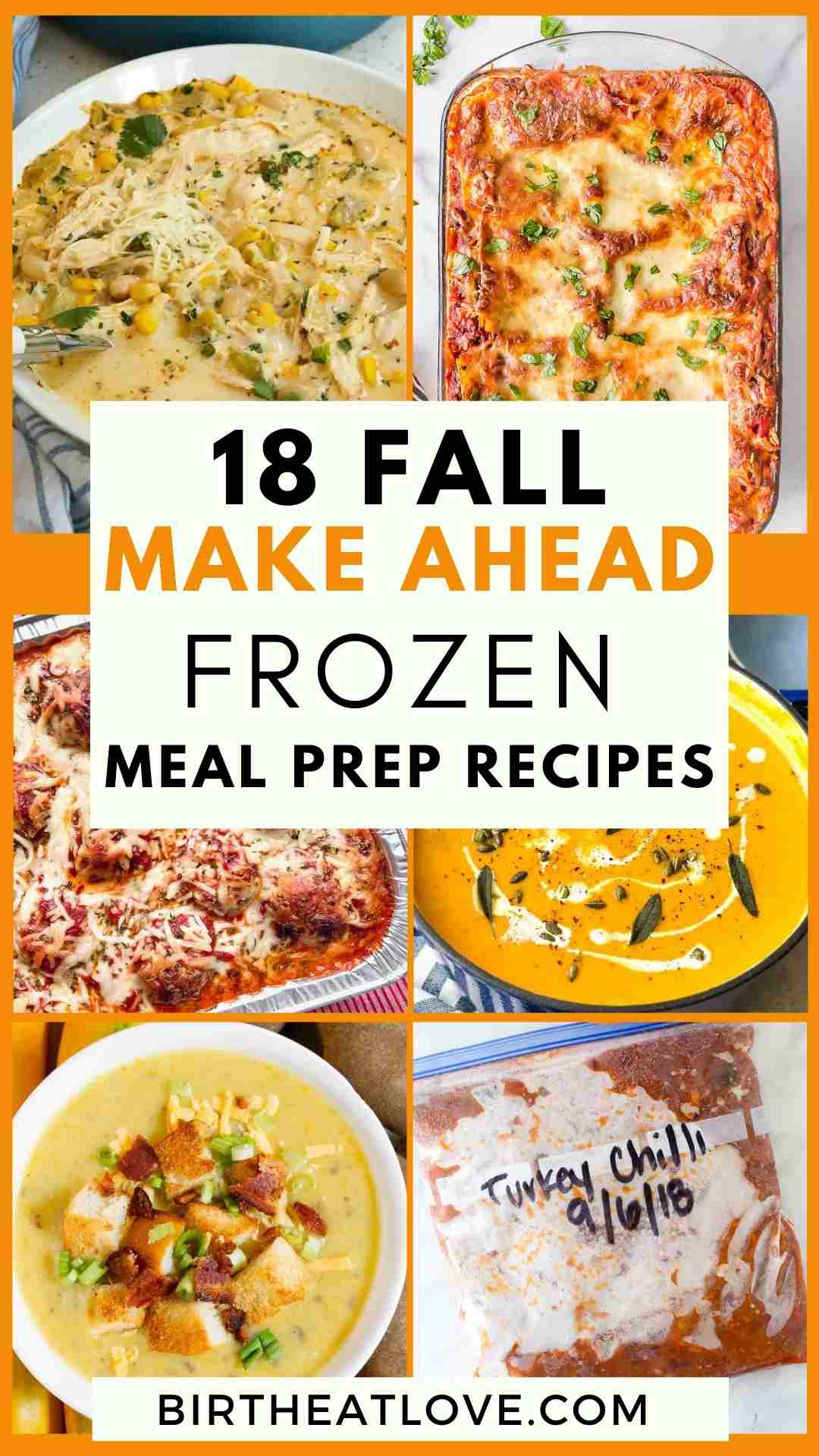 17 Fall Freezer Meals for Healthy Make Ahead Meals - Birth Eat Love