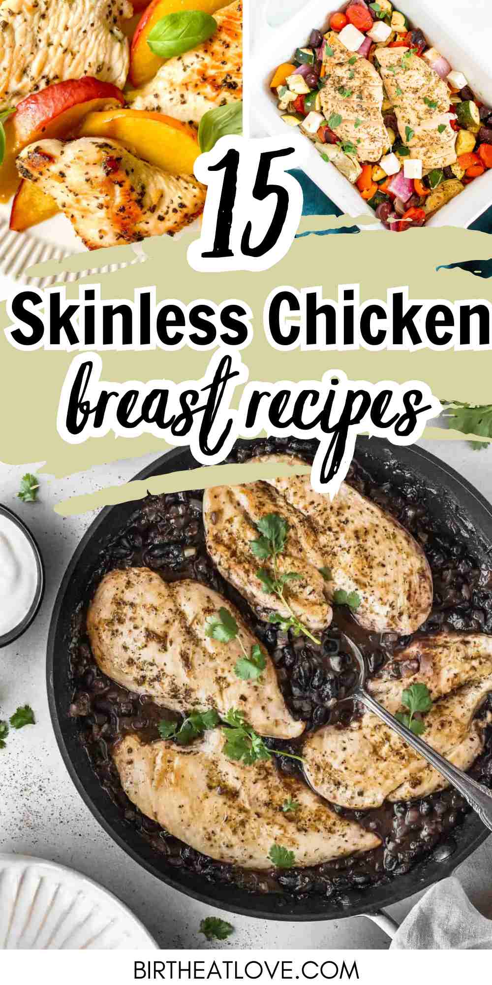 15 Boneless Chicken Breast Recipes (that never get boring!) - Birth Eat ...