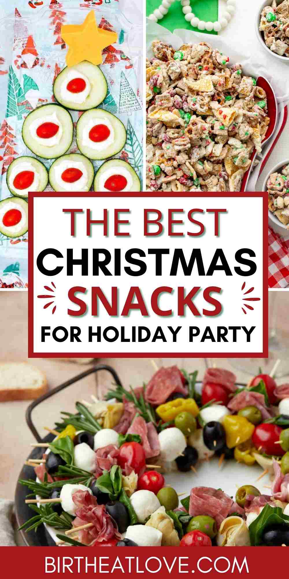 15 Christmas Snacks (Ideas & Recipes for Holiday Treats) - Birth Eat Love