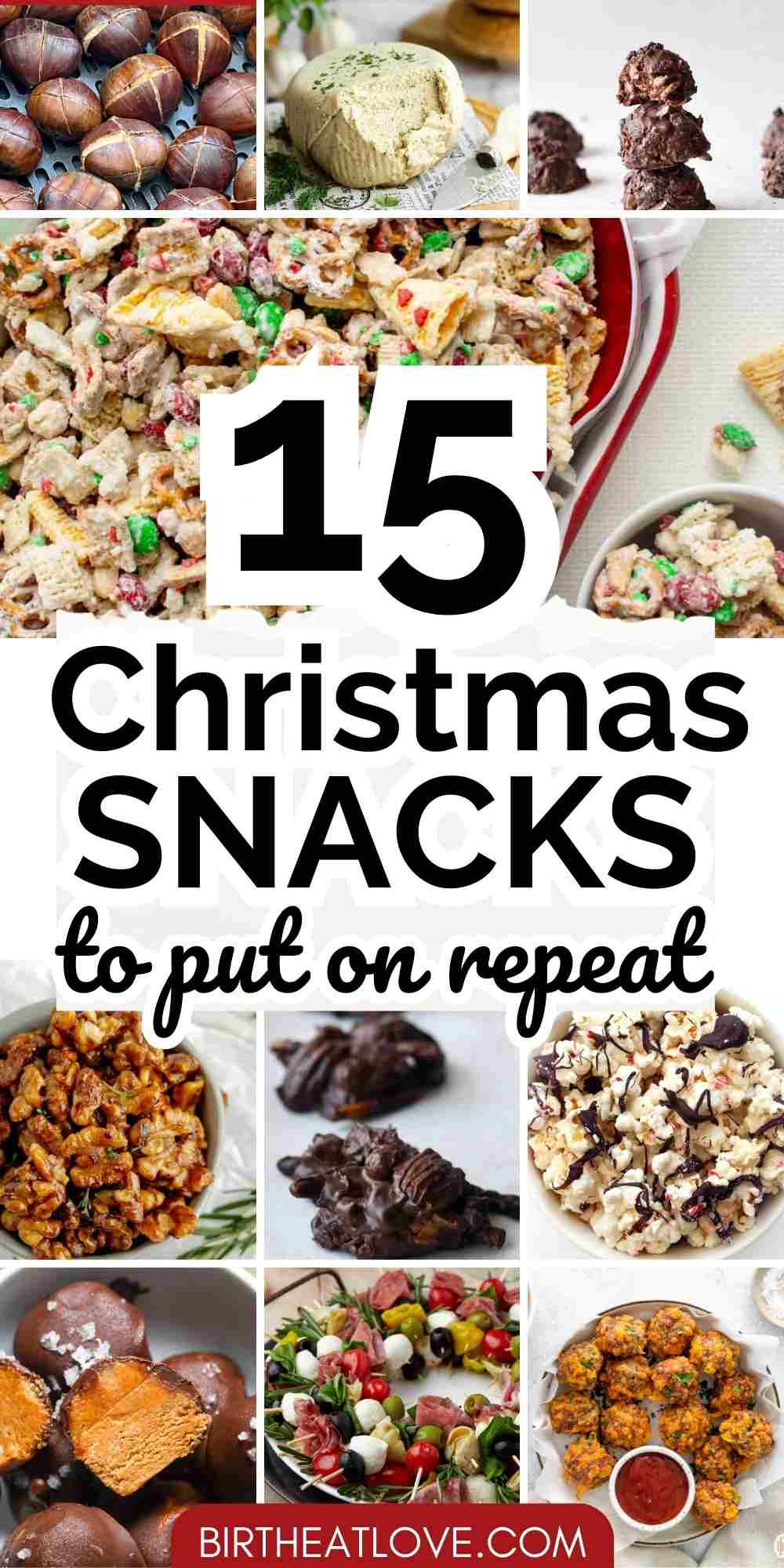 15 Christmas Snacks (Ideas & Recipes for Holiday Treats) - Birth Eat Love