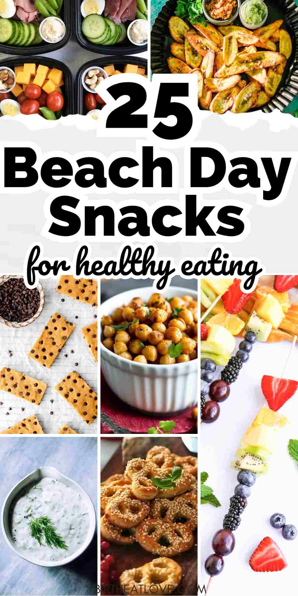 25 Healthy Beach Snacks to Pack for Family - Birth Eat Love