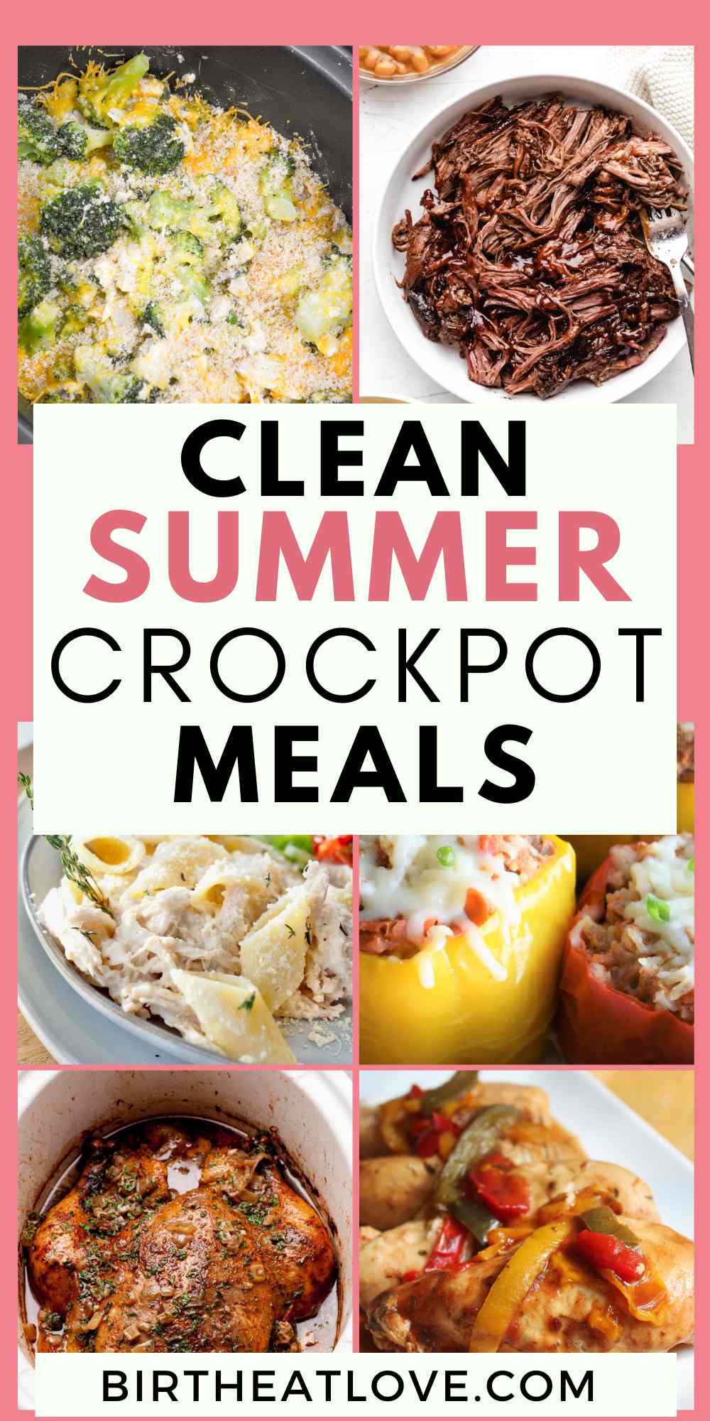 24 Summer Crockpot Recipes for Easy Hot Weather Meals - Birth Eat Love