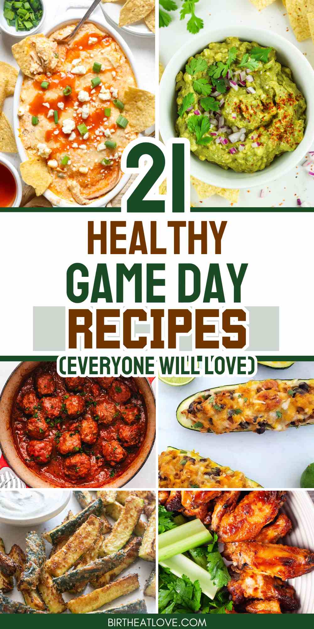 21 Healthy Game Day Food Recipes for Snacks & Appetizers - Birth Eat Love