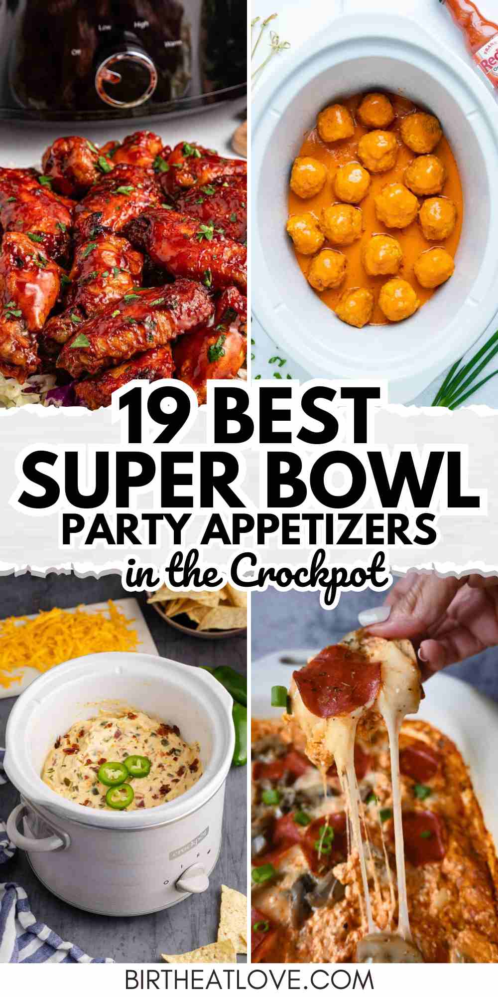 19 Crockpot Appetizers - Easy Recipes for a Party - Birth Eat Love