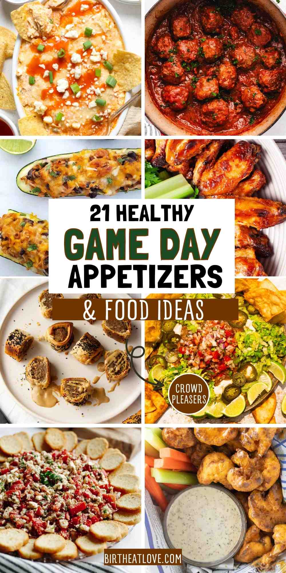 21 Healthy Game Day Food Recipes for Snacks & Appetizers - Birth Eat Love