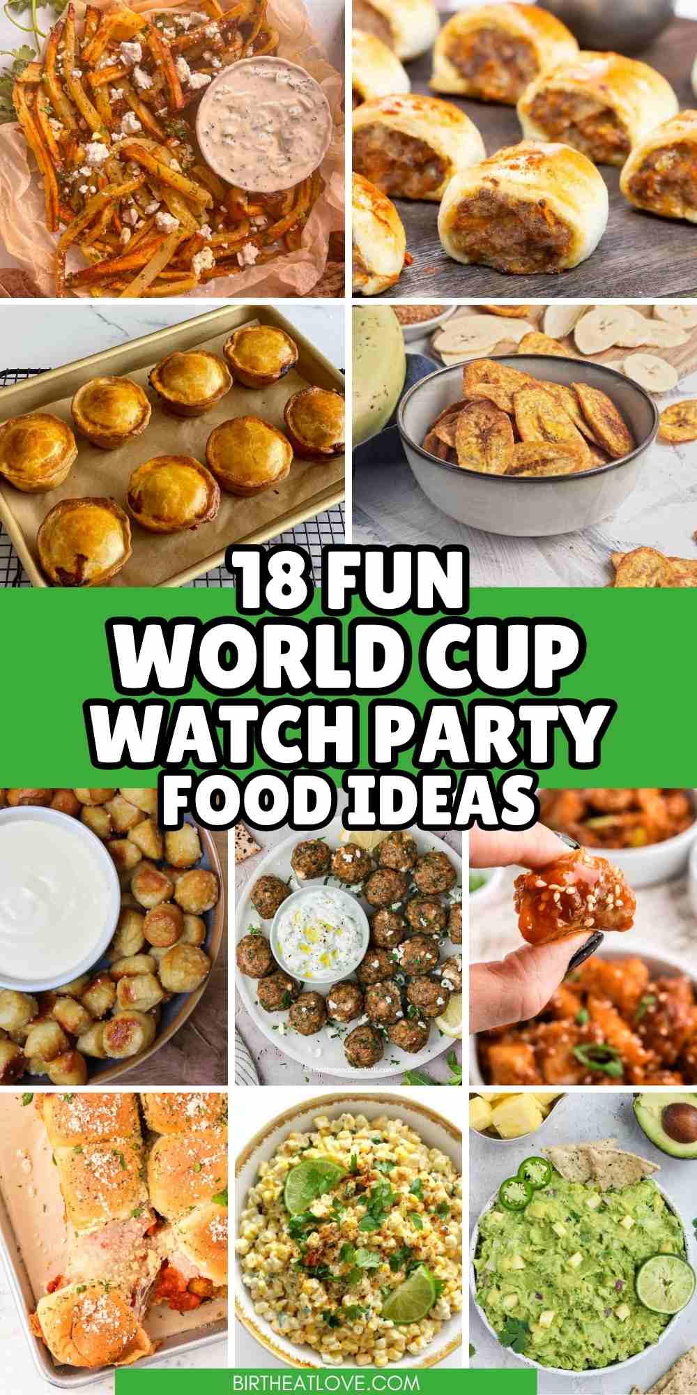 18 World Cup Party Food Ideas for Your Watch Party - Birth Eat Love